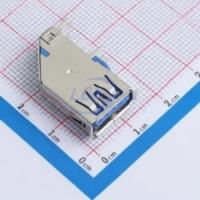 China Durable USB Connector PBT Material Blue Color Hong Cheng HC USB30 L257 J Suitable for PCB Integration for sale