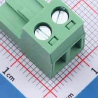 China Durable electrical connector Hong Cheng HC-JXDZK-5.08-2P-A featuring PA66 base and green zinc plating for sale