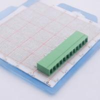 China terminal block connector Hong Cheng HC-JXDZVC-3.5-12P with plastic base and nickel plated copper pins for sale