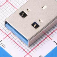 China USB 3 0 Type C Connector Hong Cheng HC USB3 0 C26 with Blue LCP Base and Gold Plated Copper Contacts for sale