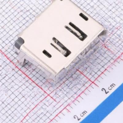 China Durable electronic connector Hong Cheng HC-DP-20PWT-131A designed with DP features and LCP material for sale