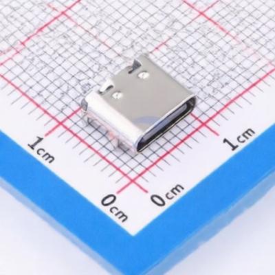 China Robust TYPE-C female connector Hong Cheng HC-TYPE-C-16P-3M2S designed for electronic device connectivity for sale