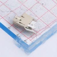 China USB connector Hong Cheng HC-USB2.0-L195-P featuring durable PBT base and nickel plated iron shell for secure connection for sale
