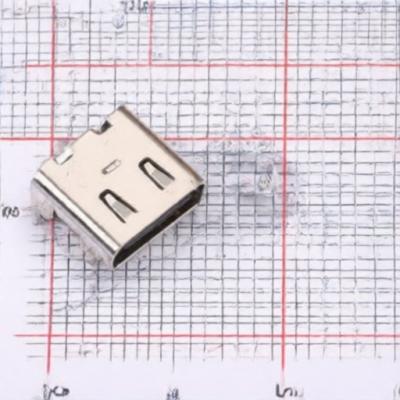 China Durable Electronic Connector Hong Cheng HC TYPE C 16P 032A with Copper Base and Stainless Steel Shell for sale