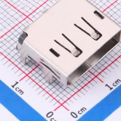 China Hong Cheng HC DP 20PWT 131B connector with copper base and gold plated contacts in black LCP housing for sale