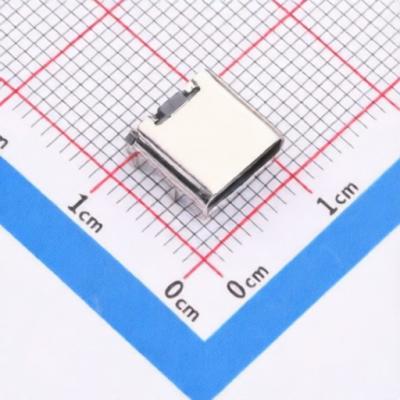 China Hong Cheng HC TYPE C 16P 026C electronic connector featuring LCP base and nickel plated copper contacts for sale