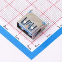 China USB Seat Component Hong Cheng HC-USB3.0-L115-WP with LCP Material and Precise PCB Layout Tolerances for sale