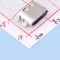 China Hong Cheng HC TYPE C 6P C08A TYPE C Female Connector with 3A Current Rating and Durable Construction for sale