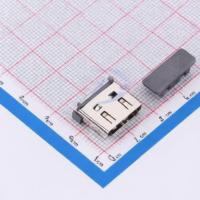 China HDMI Connector with LCP Base Gold Plated Copper Contacts and Nickel Shell Hong Cheng HC-HDMI0019L-006D for sale