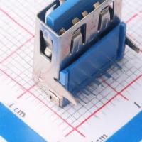 China PBT Material USB Connector Hong Cheng HC USB3 0 L168 ZP Model Providing Secure and Stable Data Links for sale