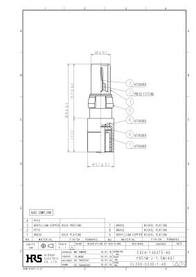 China HRS PO51M-J-1.5W 40 connector ensuring secure electrical contacts and minimizing connection failures for sale
