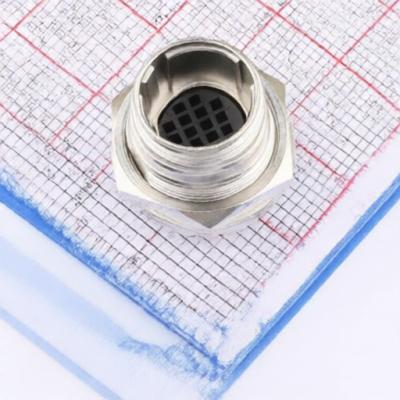 China HRS HR22-12WTRA-20PC 73 Mini Circular Connector Black Color with Crimp and Solder Termination Styles for sale
