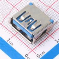 China Durable USB Socket Connector Featuring Hong Cheng HC USB3 0 L115 ZJ With Gold Plated Copper Contacts for sale