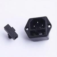 China Electrical fuse holder HONGJU S-03F-11-4 featuring robust PBT body and brass terminals for fuse protection for sale