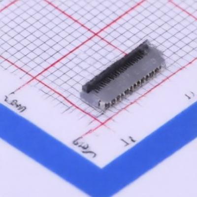 China Back flip actuator FPC connector dual sided 0.3 mm pitch 0.9 mm height model HRS FH35C 31S 0.3SHW 50 for sale
