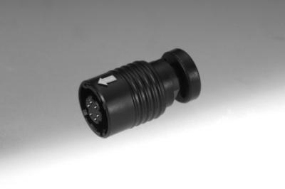 China HRS HR30-7P-12SC 71 Plastic Waterproof Connector with Push Pull Lock and High Speed Data Transmission for sale