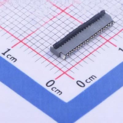 China Flexible flat cable ZIF connector HRS FH34SRJ 20S 0.5SH 50 ultra low profile with back flip actuator for sale