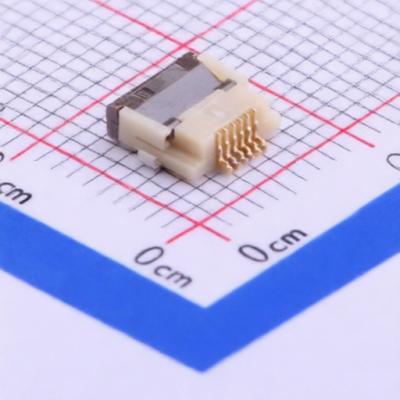 China FPC FFC connector HRS FH12-6S-0.5SH55 with compact size and tactile click one touch ZIF operation for sale