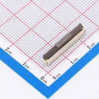 China HRS FH12-40S-0.5SVA 54 05mm pitch FPC FFC connector with rotating one touch ZIF and PCB mount design for sale