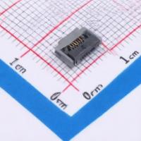 China Durable 0.5mm pitch FPC FFC connector with front flip actuator and bottom contact HRS FH52K-6S-0.5SH for sale
