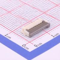 China Compact FPC FFC connector HRS FH12-8S-1SH55 with rotating one touch ZIF mechanism and tactile click for sale