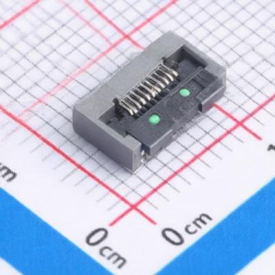 China HRS FH28K-10S-0.5SH 0.5mm Pitch FPC FFC Connector Featuring 125 Heat Resistance and Flip Lock Design for Robust for sale