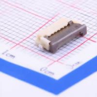 China HRS FH12-6S-1SH 55 connector featuring phosphor bronze contacts and tin plated metal fittings for FPC for sale