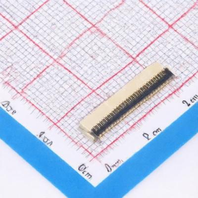 China HRS FH23-61S-0.3SHW05 FPC connector with 03mm contact pitch and staggered surface mount terminations for sale