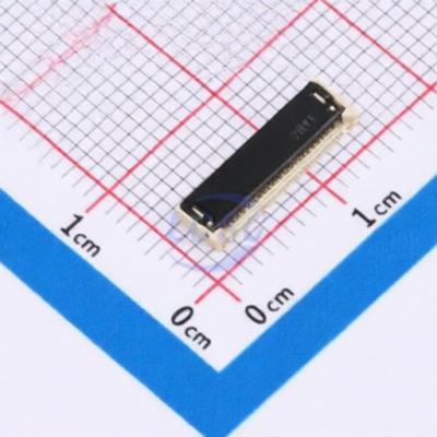 China Compact FPC connector with gold plated copper alloy contacts and 025mm pitch HRS FH62 41S 025SHW 10 for sale
