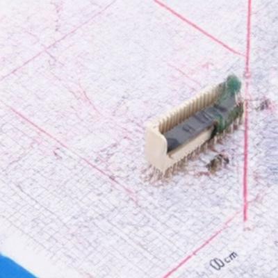 China FPC FFC Connector with 0.5mm Pitch Double Sided Lead Vertical Type HRS TF38-40S-0.5SV 830 TF38 Series for sale