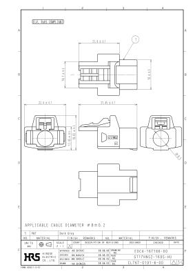 China Durable HRS GT17HNS2-16DS-HU connector engineered for performance in electronic automation systems for sale