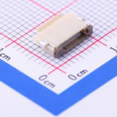 China Connector with rotating one touch ZIF mechanism HRS FH12-12S-0.5SH 55 supports high density mounting for sale