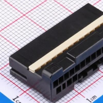 China Compact automotive connector HRS ZE05-20DS-HU/R with brass tin plated terminals and high vibration resistance for sale