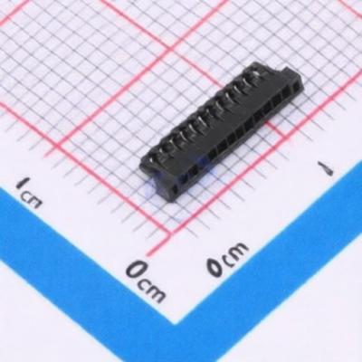 China wire to board connector HRS DF52-12P-0.8C with 12 contacts 0.8mm pitch and visual inspection feature for sale