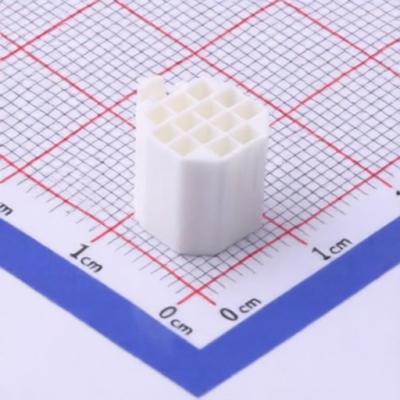 China 13 pin slim male contact plug connector HRS DF62B-13S-2.2C with protected crimp contacts and locking for sale