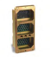 China Polarized rack panel connector ITT CANNON DPXB-57-34P-0001 with wide temperature operation range for sale