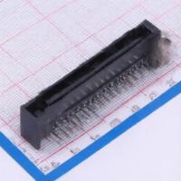 China SMT connectors JAE Electronics TX25 80P LT H1E featuring robust mating guides and ribbon contacts for sale