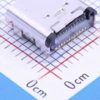 China USB Type C Connector JAE Electronics DX07S024JJ3R1300 supporting 10Gbps SuperSpeed and Power Delivery for sale