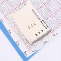 China 2.20H Push Push SIM Card Connector Featuring Card Detect Switches JBL JBL 102031022 Model SM002 000 for sale
