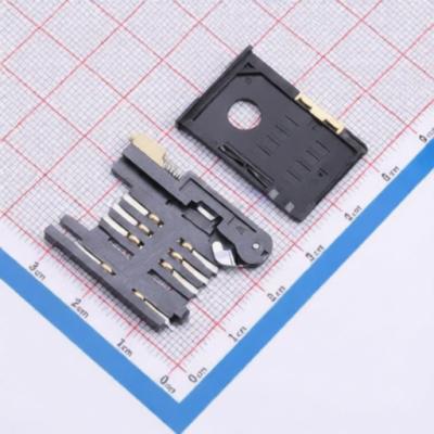 China JBL JBL-102154002-YT push rod mechanism featuring phosphor bronze contact piece and LCP black insulator for component placement for sale