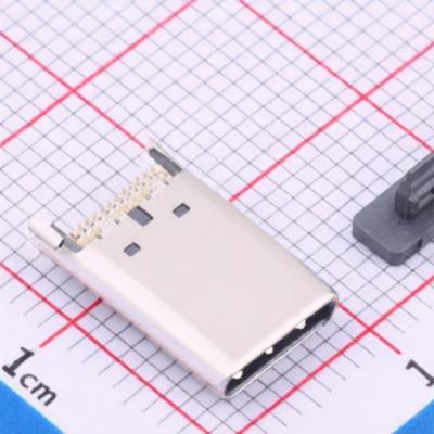 China USB Type C Connector JAE Electronics DX07P024AJ1R1500 With Symmetric Interface for Easy and Connection for sale