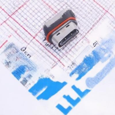 China Waterproof USB Type C Connector JAE Electronics DX07W024JA1R1000 with 24 Contacts and Lock Mechanism for sale