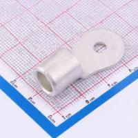 China Copper ring terminal 90 degree angle non insulated JIDC RNB22-4L suitable for wire section 25 to 6 mm for sale