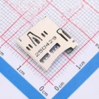 China Durable 1.85H P P TF Card Connector Normally Closed Integrated Pillarless Model JBL JBL 102014462 for sale