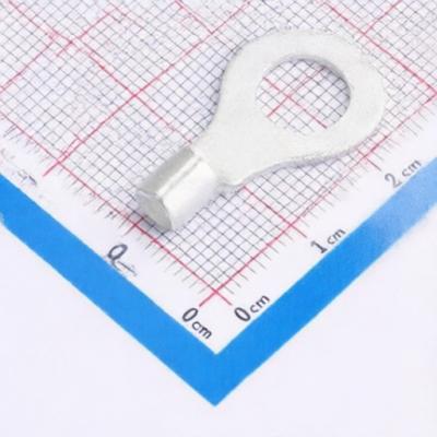 China Non Insulated 90 Degree Ring Terminal Connector JIDC RNB5.5-8 Suitable for Electrical Wire Gauges for sale