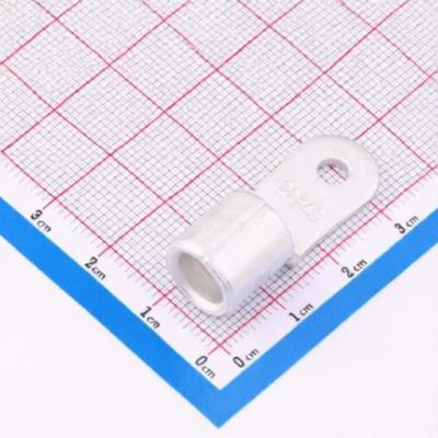 China JIDC RNB22 4S Non Insulated Ring Terminal 90 Degree Copper Connector for Electrical Wire Connections for sale