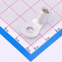 China Copper Circular Bare Terminal JIDC RNB8-5S-105D 90 Degree Non Insulated Ring Terminal for Electrical for sale