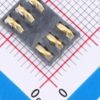 China JBL JBL102030012 Sim Block Connector with Copper Alloy Terminals and SMT Compatibility Rated 30V 05A for sale