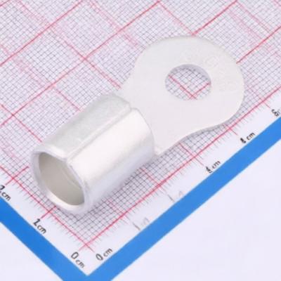 China Copper round bare terminal JIDC RNB60-8 providing electrical connections with 90 degree angle design for sale