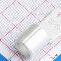 China Non Insulated Electrical Connector Copper Circular Bare Terminal 90 Degree JIDC RNB22 5S for Wire Gauges for sale